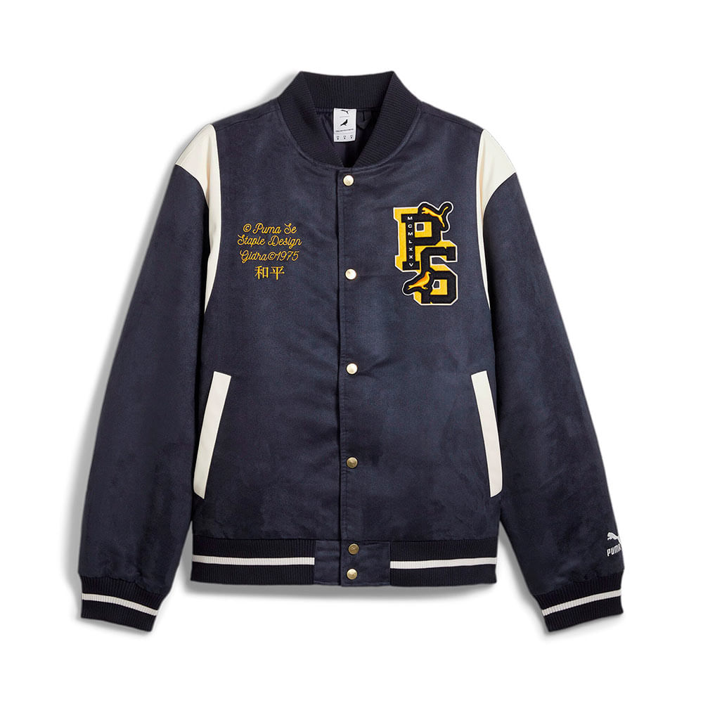 Jaqueta Puma X Staple Varsity J | Jaqueta e na Authentic Feet - Artwalk
